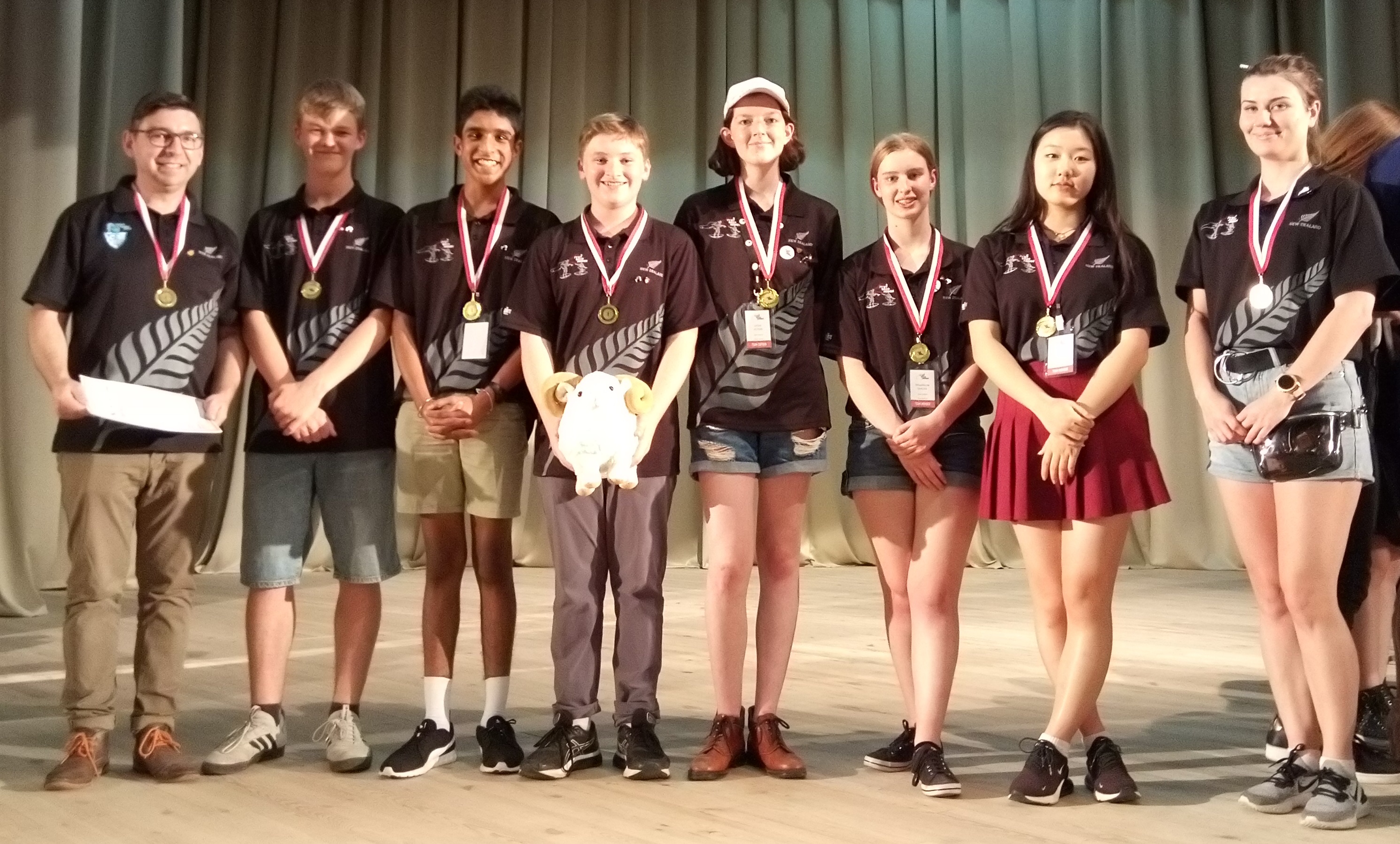 New Zealand team wins Young Naturalist Competition