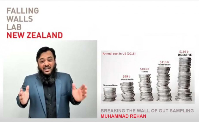 Muhammed's journey to the 2021 Falling Walls Lab Finale