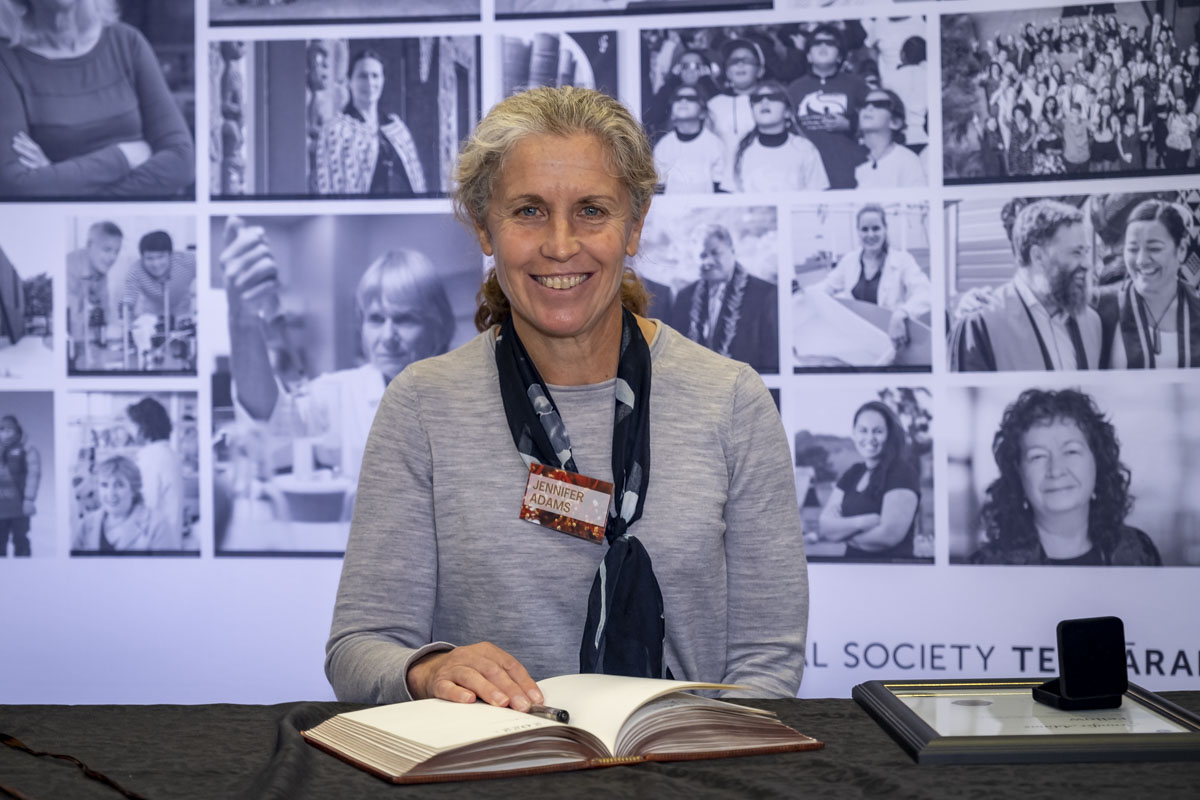 Jennifer Adams FRSNZ: High energy neutrino astrophysics