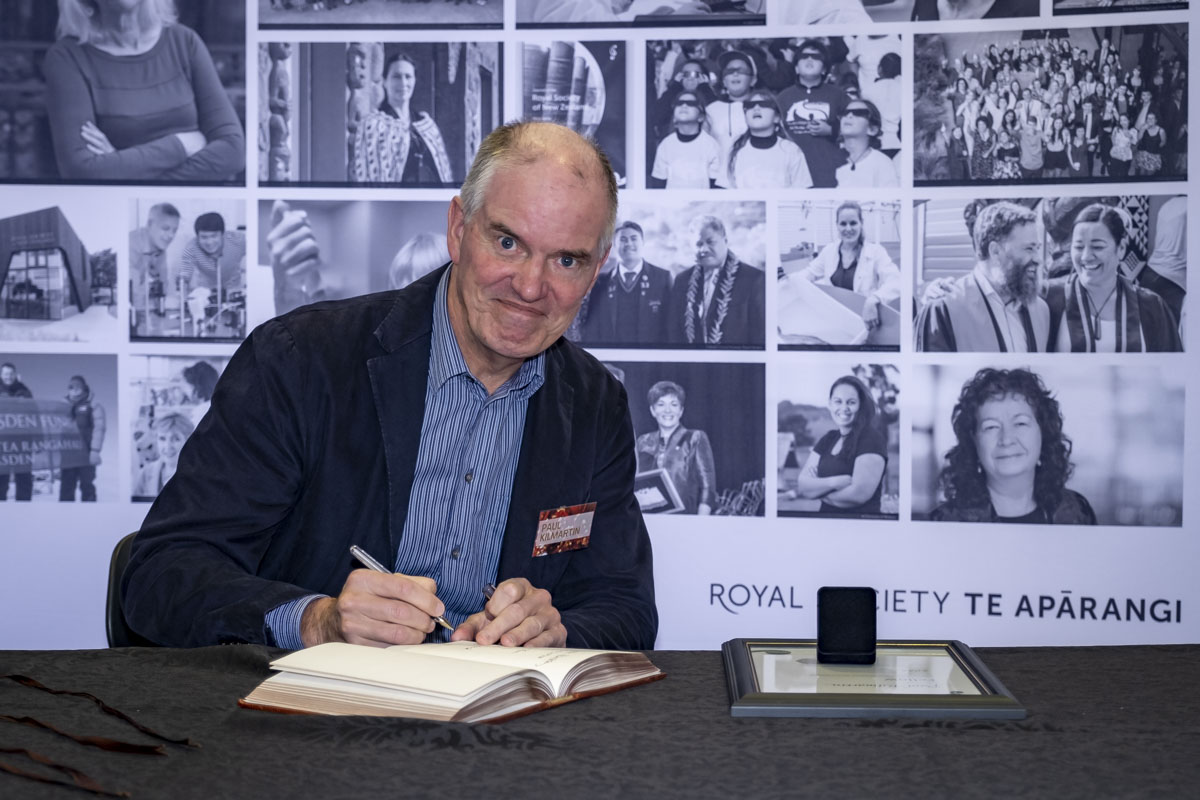 Paul Kilmartin FRSNZ: Research at interfaces – starting with ...